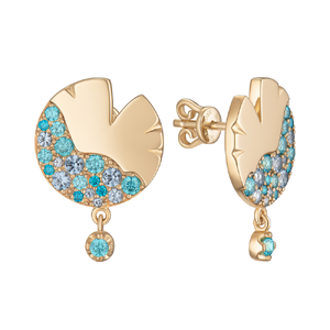 Купити золоті сережки в Києві, Харкові, Одесі, Україні | SOVA Jewels