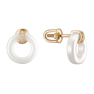 Earrings | Buy gold and silver earrings Kyiv | SOVA Jewels